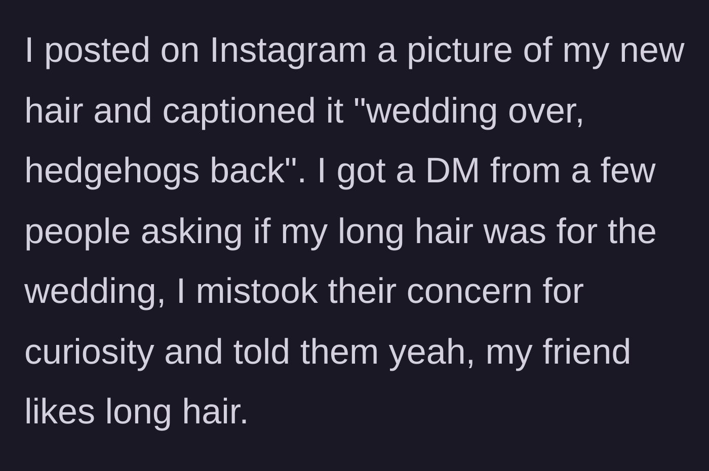 The People-Pleasing Bridesmaid Who Buzzed Her Hair Off and Accidentally ...